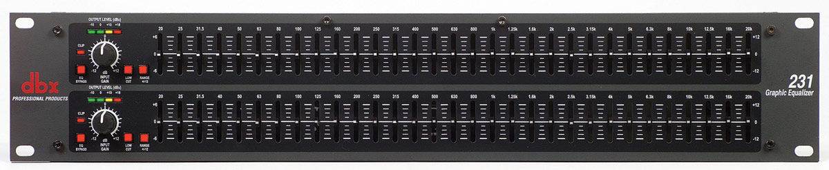 dbx 231 Dual 31 Band Graphic Equalizer – Music media centar