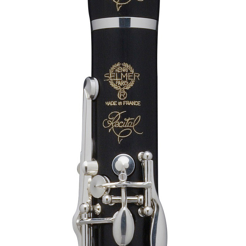 Selmer Recital 442 B-flat Clarinet Boehm system – E flat lever Silver ...