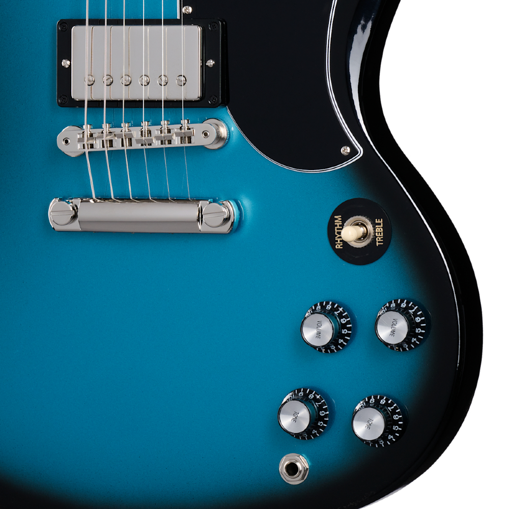 Gibson SG Standard ‘61 Pelham Blue Burst – Music media centar